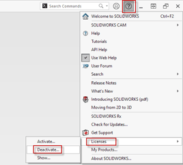 How Do I Move My Standalone SOLIDWORKS License to a Different Machine?